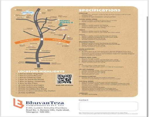 Happy Homes Ii in Shamirpet, Hyderabad by Bhuvanteza Infraprojects Pvt ...