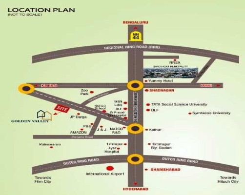 Golden Valley in JP Darga, Kothur, Hyderabad by Sanjeevani Projects ...