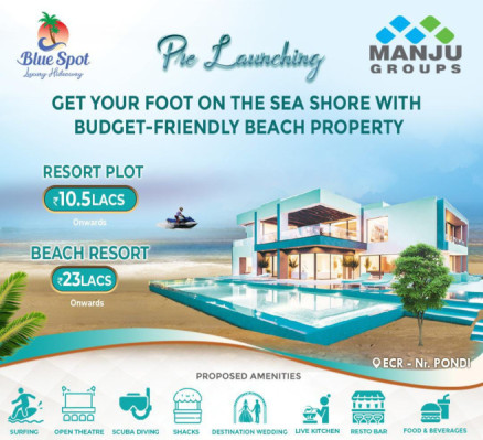 Bluespot Phase Ii in Marakkanam, Chennai by Manju Groups - RealEstateIndia.Com