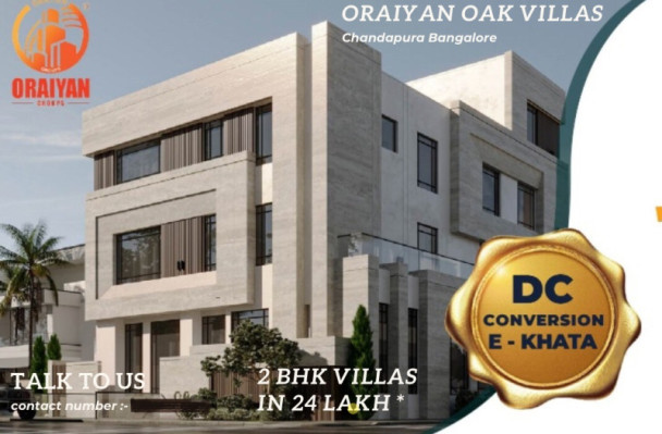 Oraiyan Oak Villas in Chandapura, Bangalore by Oraiyan Groups - RealEstateIndia.Com