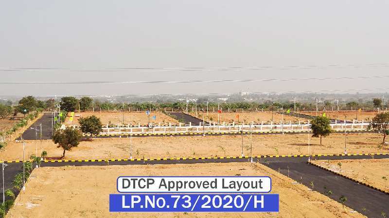 370 Sq. Yards Residential Plot for Sale in JP Darga, Kothur, Hyderabad ...